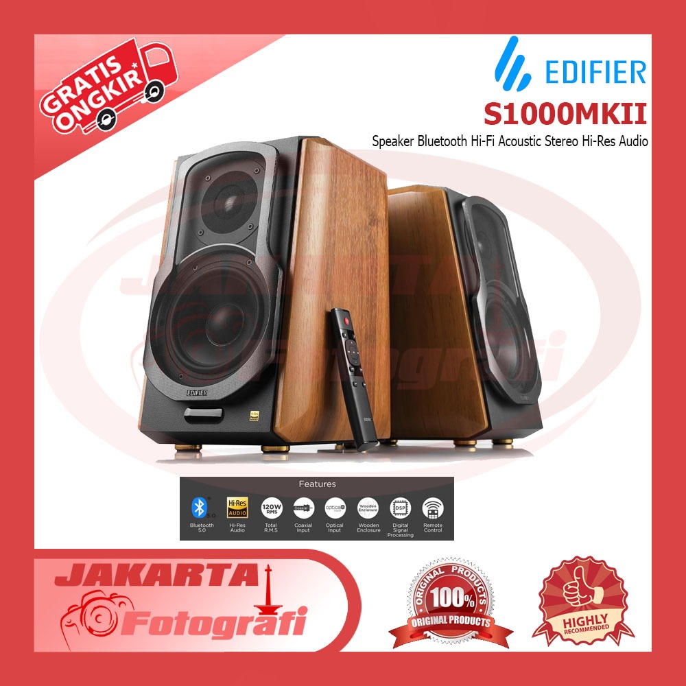 Jual Speaker Bluetooth Hi-Fi Acoustic Stereo Hi-Res Audio S1000MKII ...