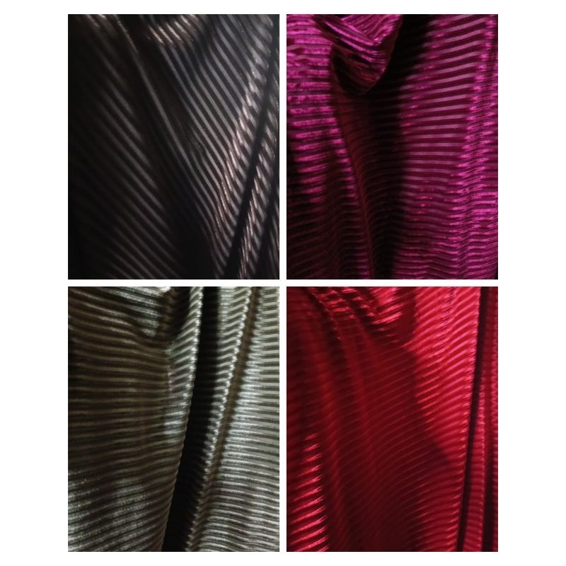 Jual KAIN PLISKET SALUR BLUDRU KEKINIAN GARMENT | Shopee Indonesia