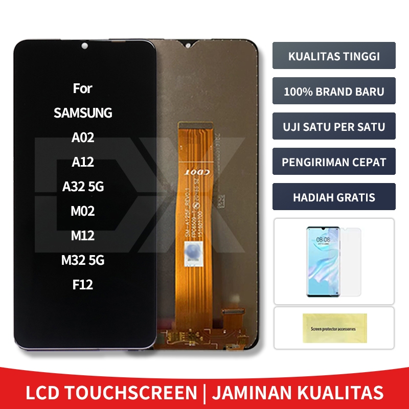 Jual Original LCD SAMSUNG Galaxy A02/A12/A32 5G/M02/M12/M32 5G/F12/A125/A125F/A127 FULLSET ...