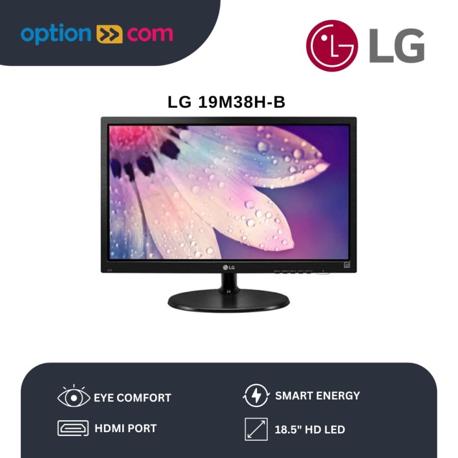 Jual MONITOR LG 19M38H-B 19M38H 18.5" Monitor PC Komputer 19 inch HDMI ...
