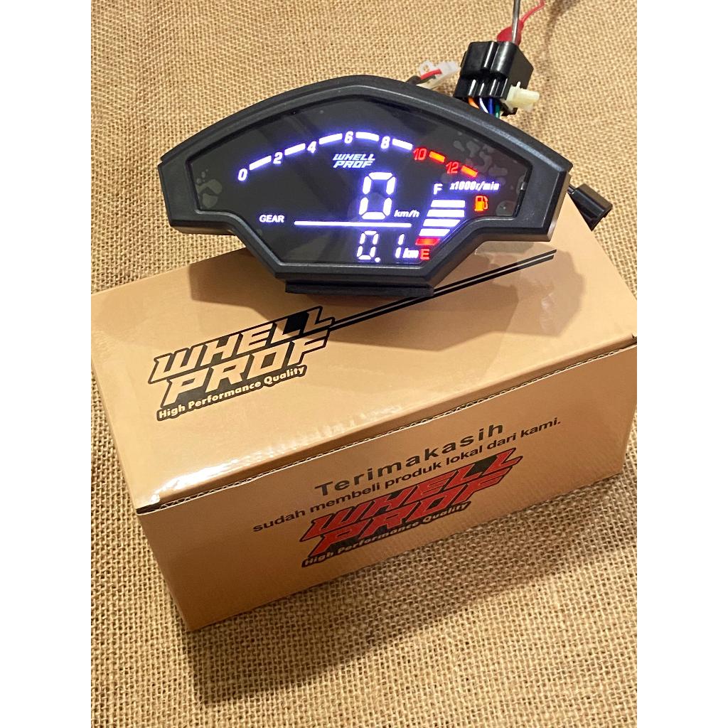 Jual Speedometer Digital GPX New Universal Whellprof Wp part Spedo ...
