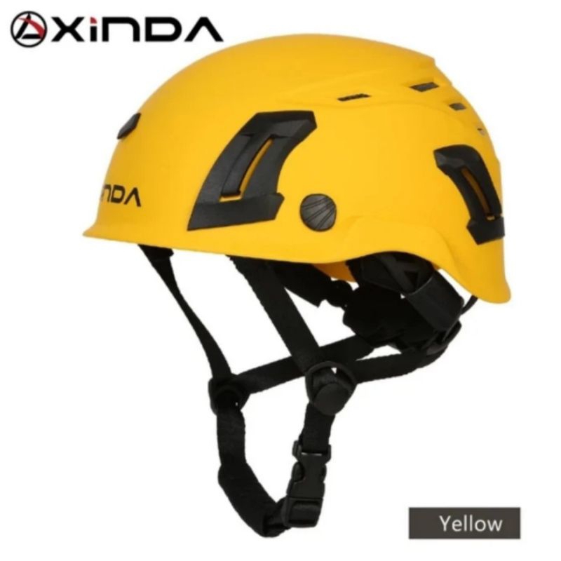 Jual Safety Helm Climbing XINDA Warna Kuning Asli Harga Murah | Shopee ...