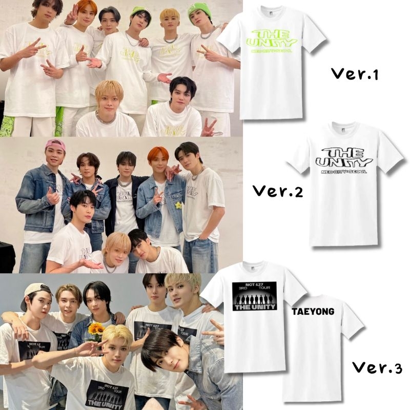 Jual KAOS NCT 127 THE UNITY TAEYONG TAEIL JOHNNY YUTA DOYOUNG JAEHYUN ...