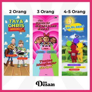 Jual Banner Kartun, Wisuda, Kompre, Sempro, Ulang Tahun | Free Design ...