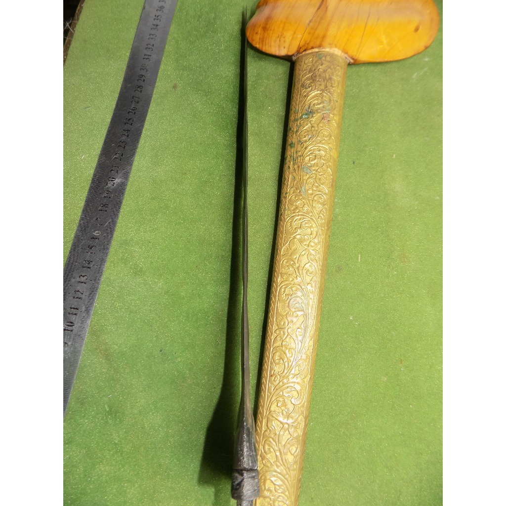 Jual keris brojol pejetan era jenggala akhir pamor kulit semangka ...