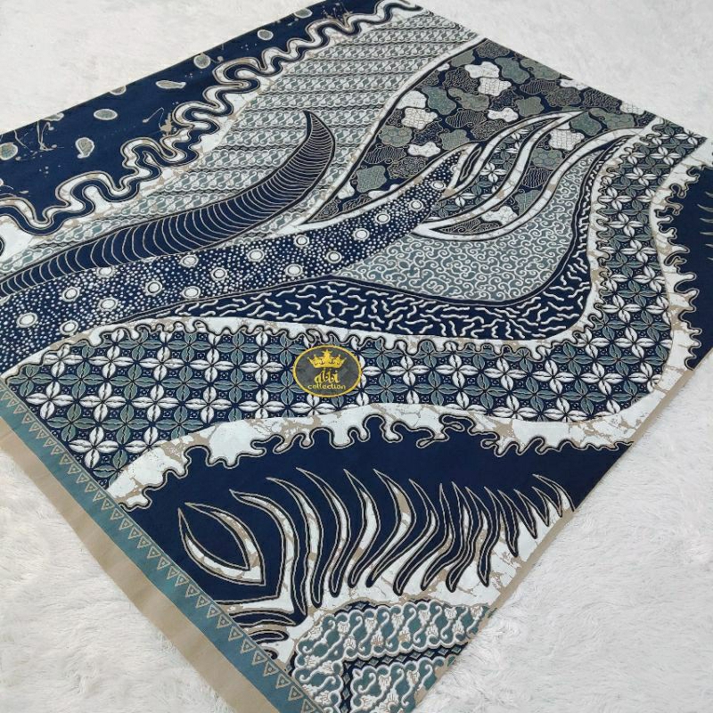 Jual Kain batik CABUT TEMBUS NAVI DONGKER solo sragen / Panjang 2.40m x ...