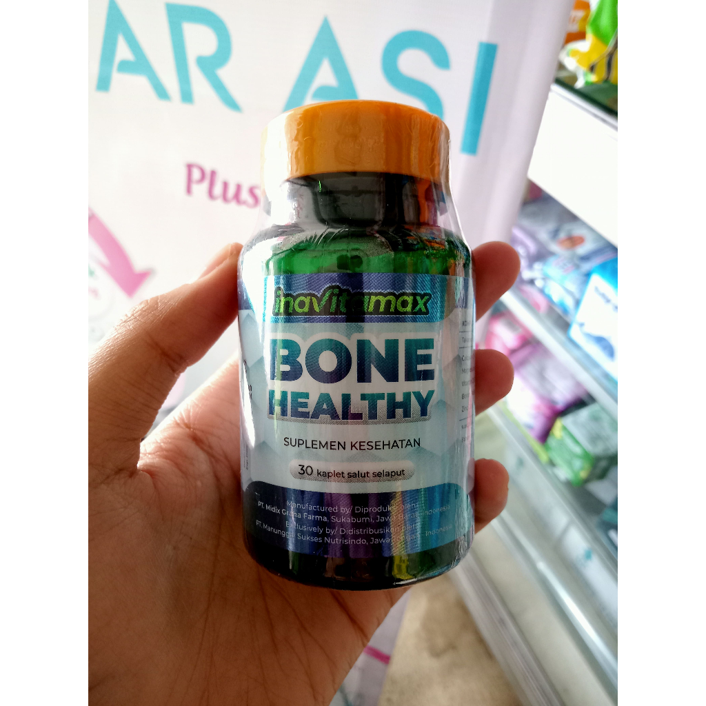 Jual BONE HEALTHY (30 kaplet) / PIL PENINGGI BADAN / KALSIUM MAGNESIUM ...