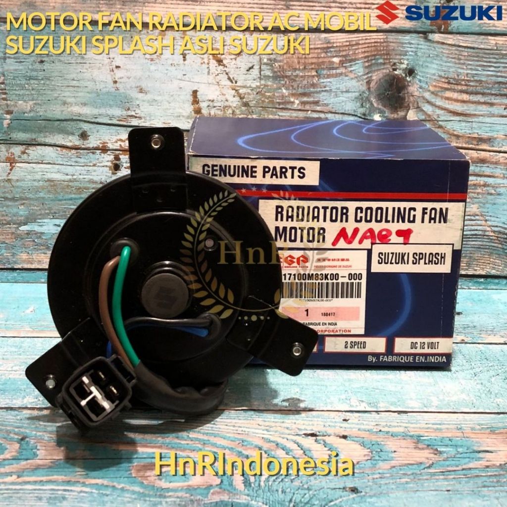 Jual Motor Fan Radiator AC Mobil Suzuki Splash ASLI SUZUKI | Shopee ...