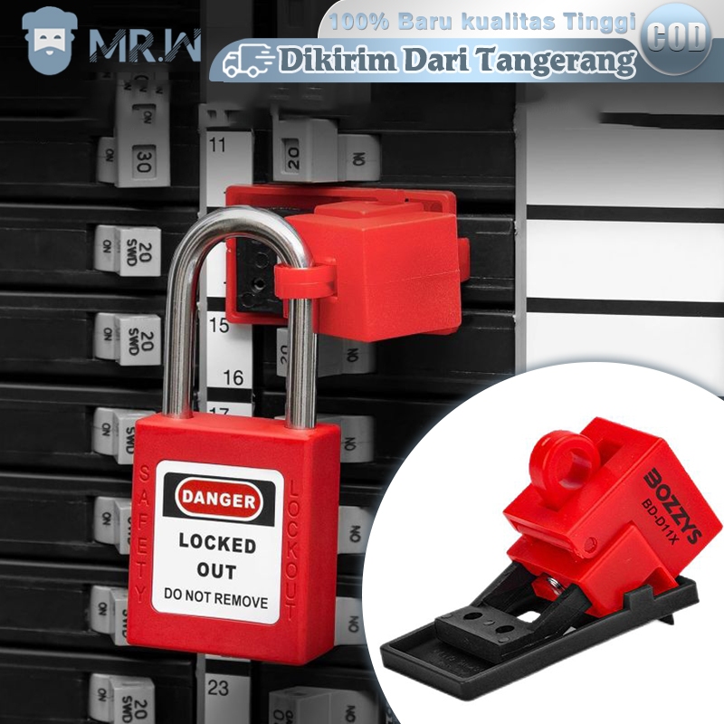 Jual Circuit Breaker Lockout Universal Safety Lototo Mccb Lock Out Tag ...