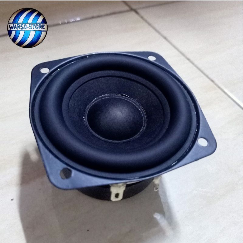 Jual mini subwoofer speaker 3 inch HIFI super bass magnet tebal karet ...