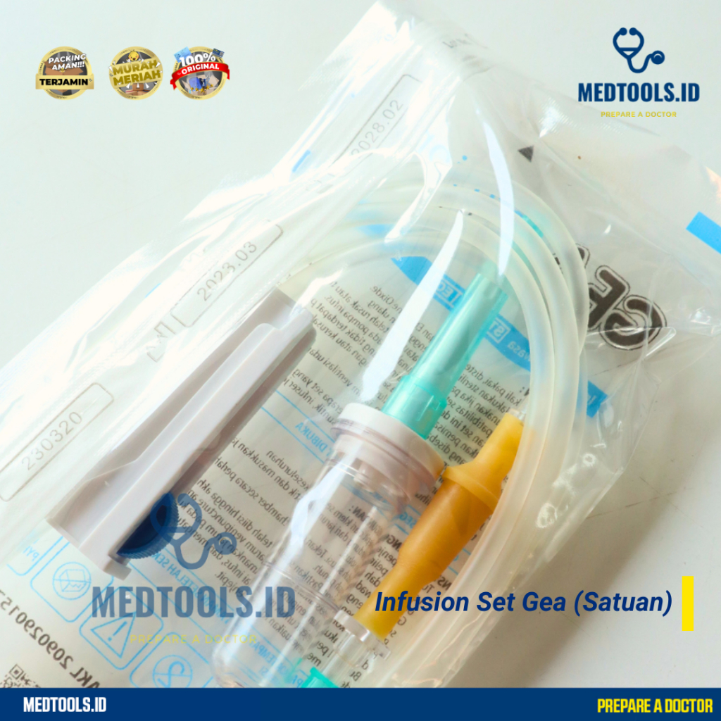 Jual Infus Set GEA Satuan / Infus GEA | Shopee Indonesia