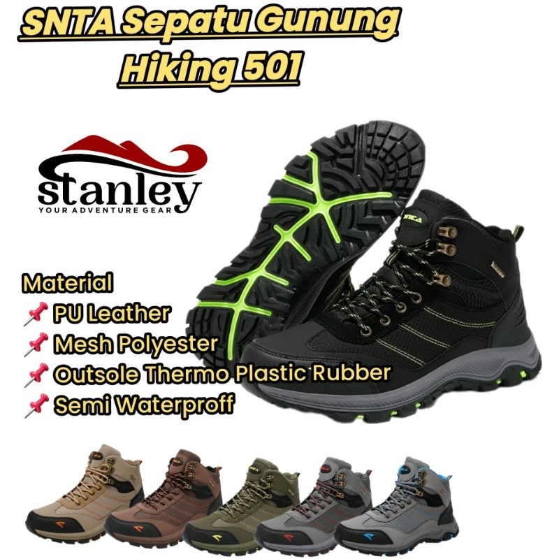 Jual SNTA Sepatu Gunung Hiking Sport Tipe 501 ada juga tipe 505 Terbaru ...