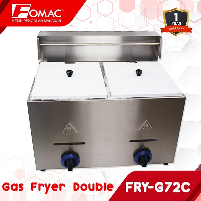 Jual FOMAC Gas Deep Fryer FRY-G72C / Penggorengan Gas | Shopee Indonesia
