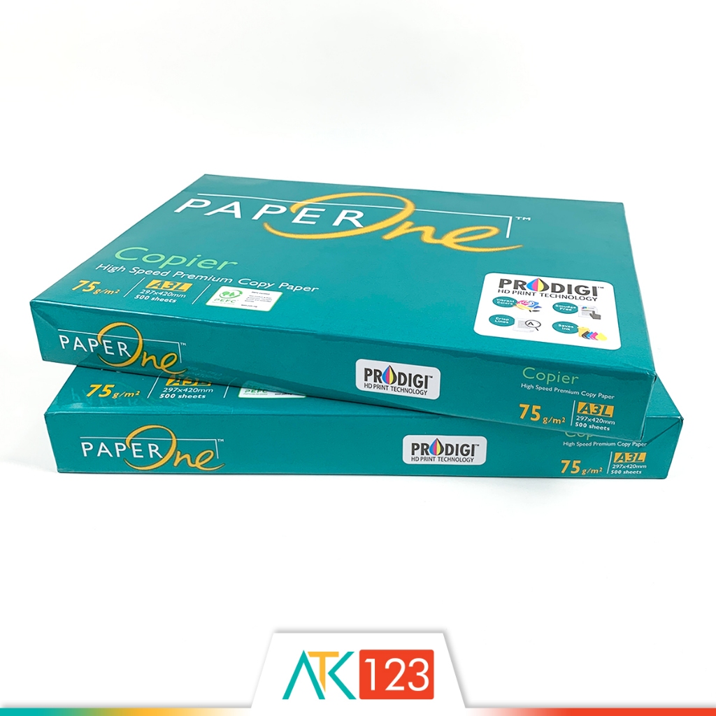 Jual Kertas HVS A3 75 gsm - Paper One | Shopee Indonesia