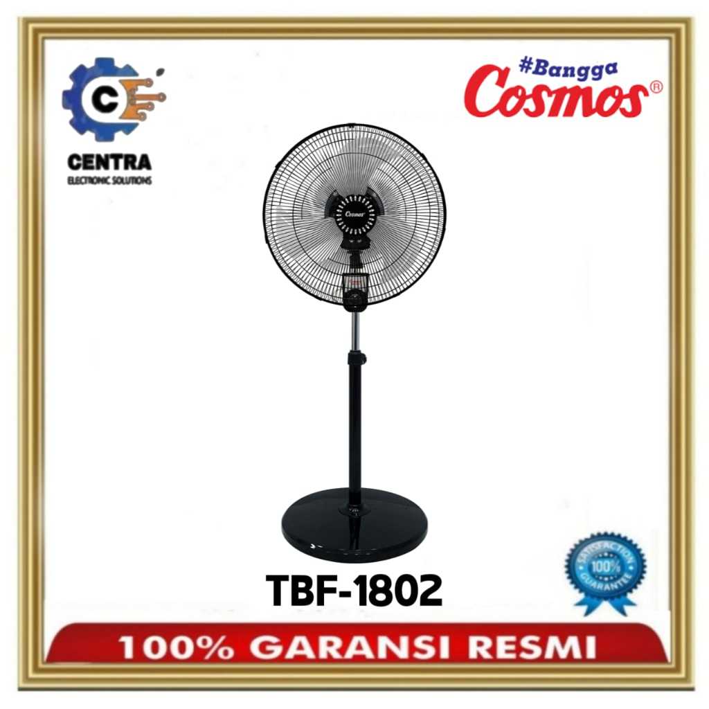 Jual COSMOS TBF-1802 Stand Fan Besi / Kipas Angin 18 Inci LOW WATT GARANSI RESMI | Shopee Indonesia
