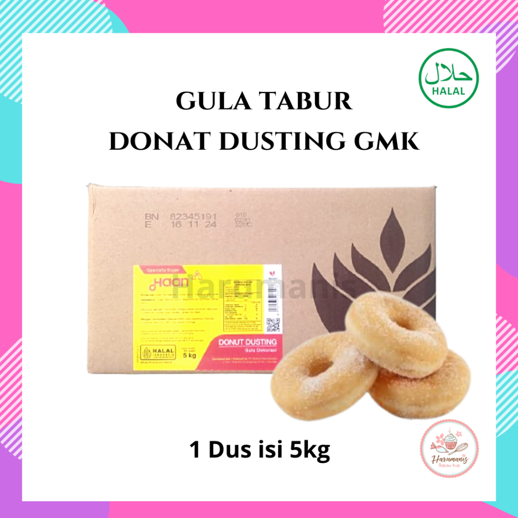 Jual Gula Donat Dusting GMK 1dus 5kg | Shopee Indonesia