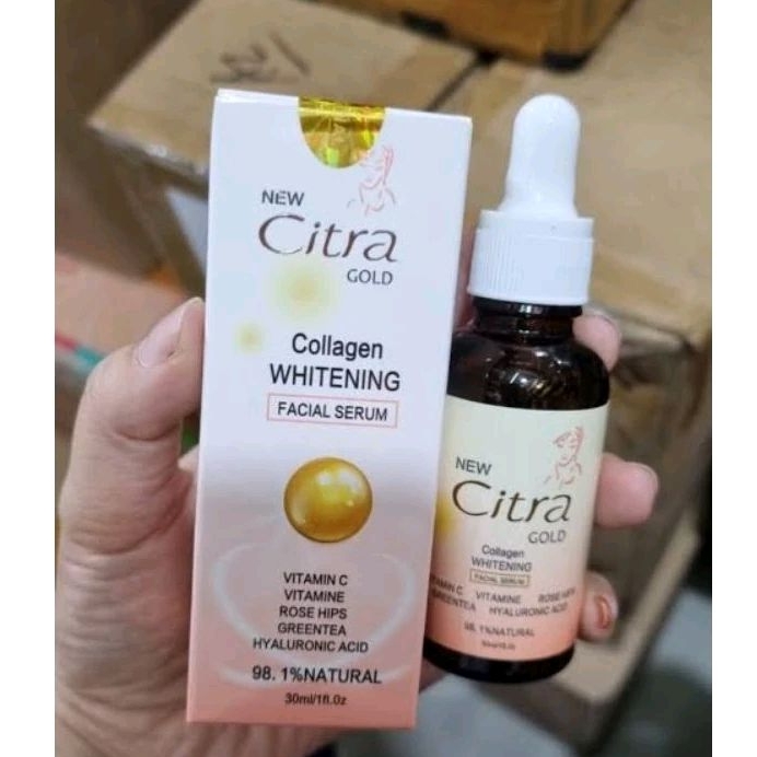 Jual Serum Citra Gold / Citra Gold Collagen Whitening Facial Serum ...