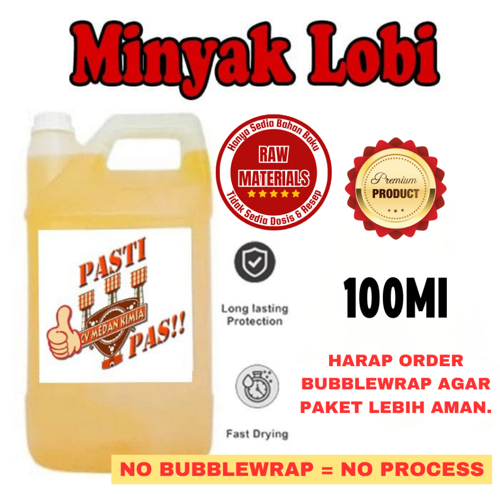 Jual Jual 100 ml Minyak Lobi Minyak Lobby Dust Cleaner Pengikat Debu ...