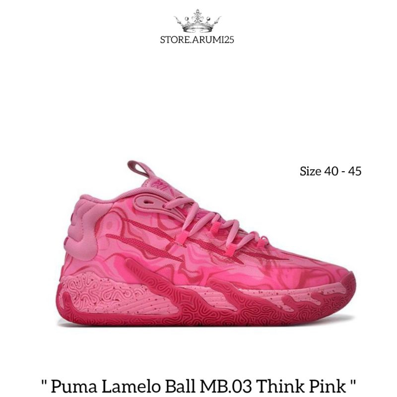Jual Jual Sepatu Basket Lamelo Ball.03 Think Pink | Shopee Indonesia