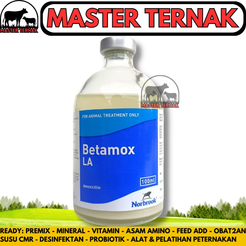 Jual BETAMOX LA 100ml Inj - Antibiotik Pencernaan Untuk Hewan Ternak ...