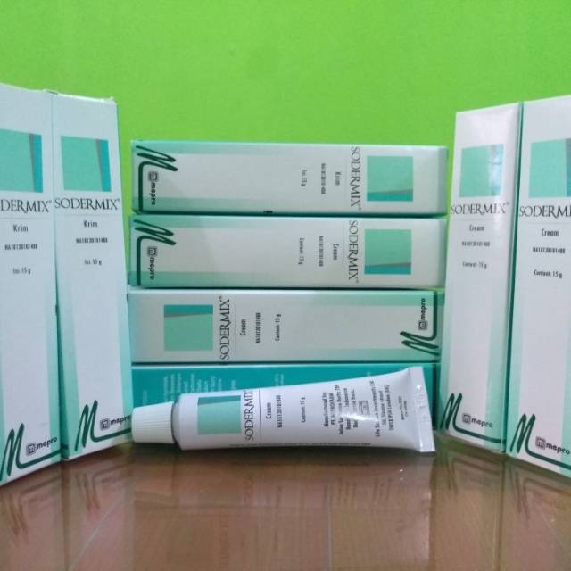 Jual Sodermix Cream 15gr / Krim Untuk Bekas Luka Keloid | Shopee Indonesia