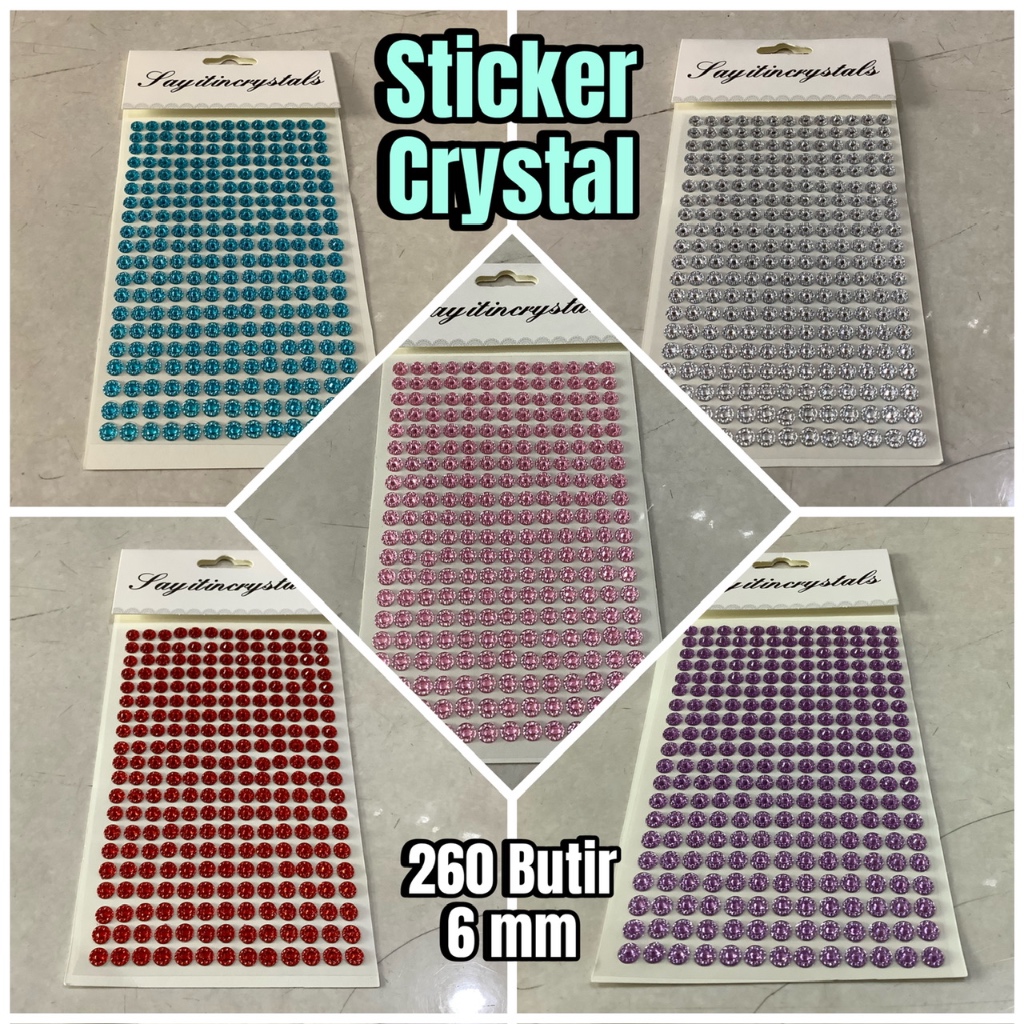 Jual Sticker Crystal / Payet Tempel / Deco Case / Manik - Manik Tempel ...