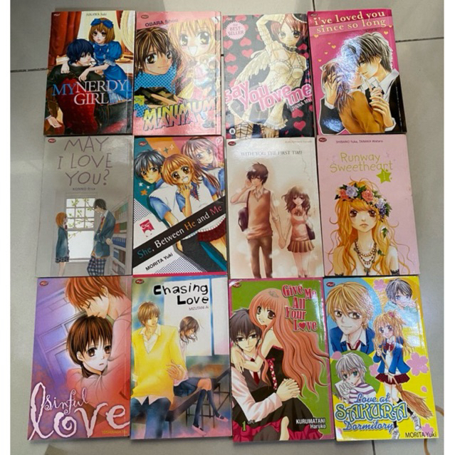 Jual buku komik jepang serial cantik remaja bahasa indonesia asli ...
