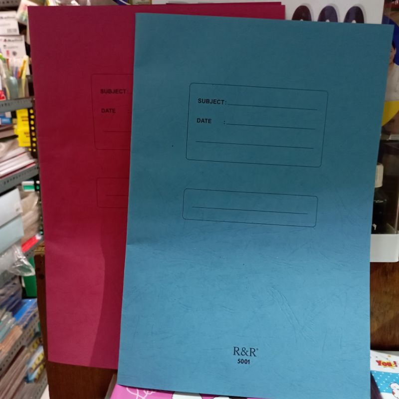 Jual MAP KERTAS R&R 5001 FOLIO ( biru dan merah ) / pcs | Shopee Indonesia