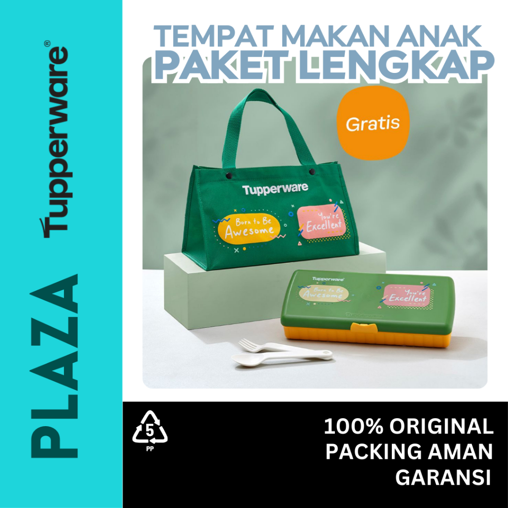 Jual Lunch Keeper Rectangular Kotak Makan Tupperware | Shopee Indonesia