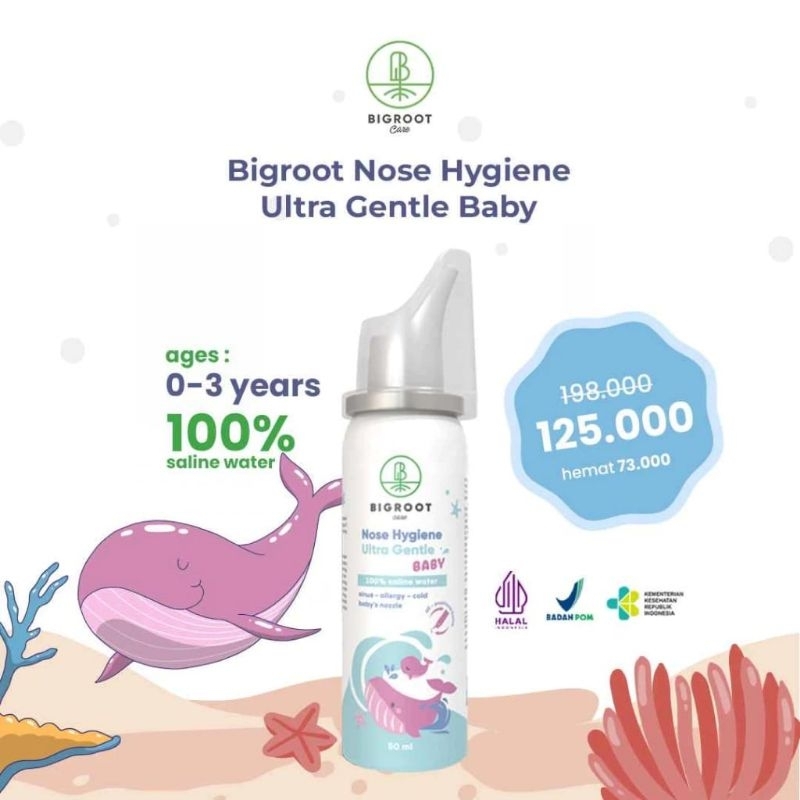 Jual Bigroot Baby Nose Hygiene 50ml | Shopee Indonesia
