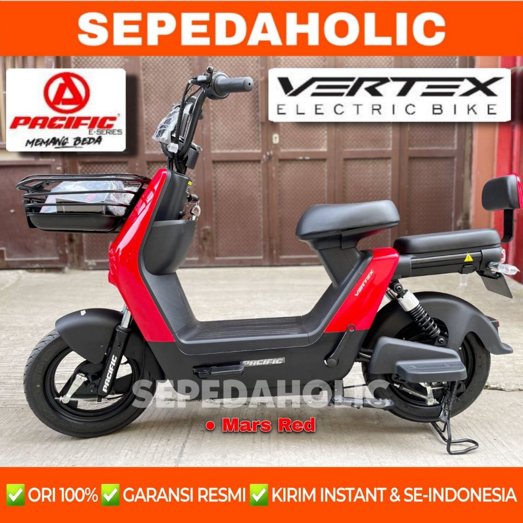 Jual Sepeda Listrik PACIFIC VERTEX Electric E Bike 650 Watt | Shopee ...