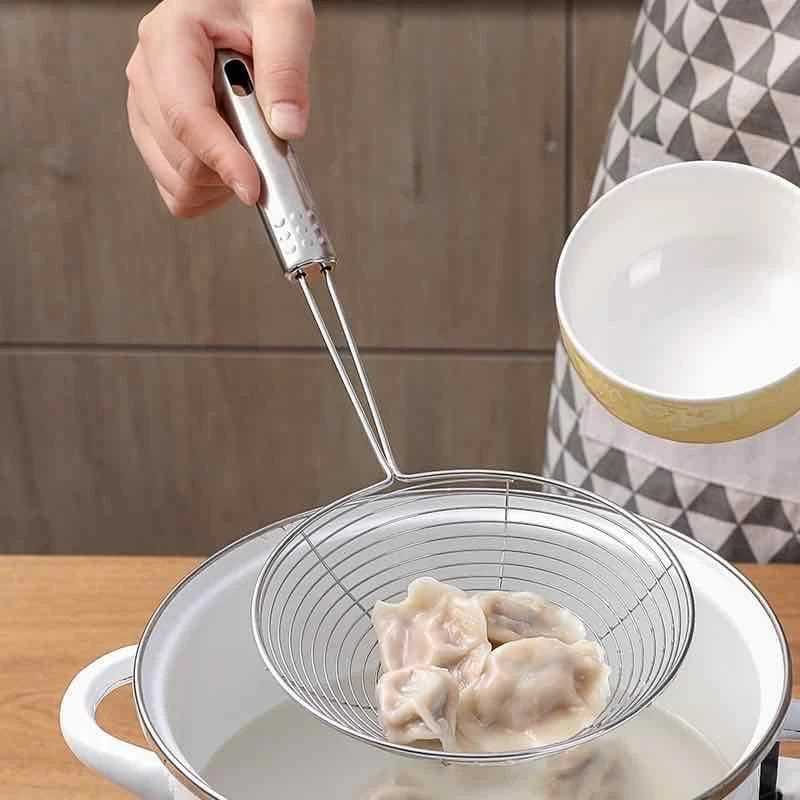 Jual Serok Gorengan Stainless steel / Serok Parabola / Saringan Minyak ...