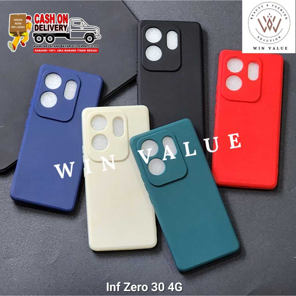 Jual Infinix Zero 30 4G Case Macaron Square Edge / Case Liquid Square ...