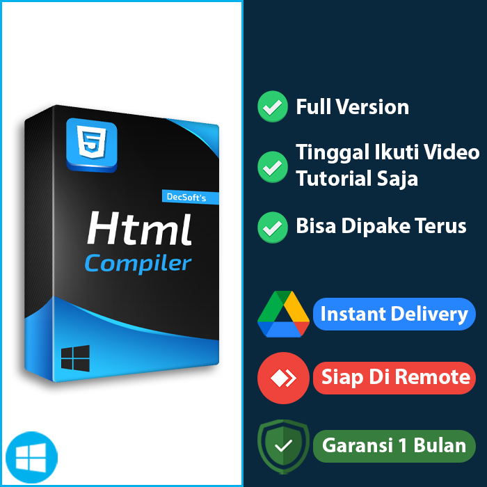 Jual Aplikasi Software | DecSoft HTML Compiler | Shopee Indonesia