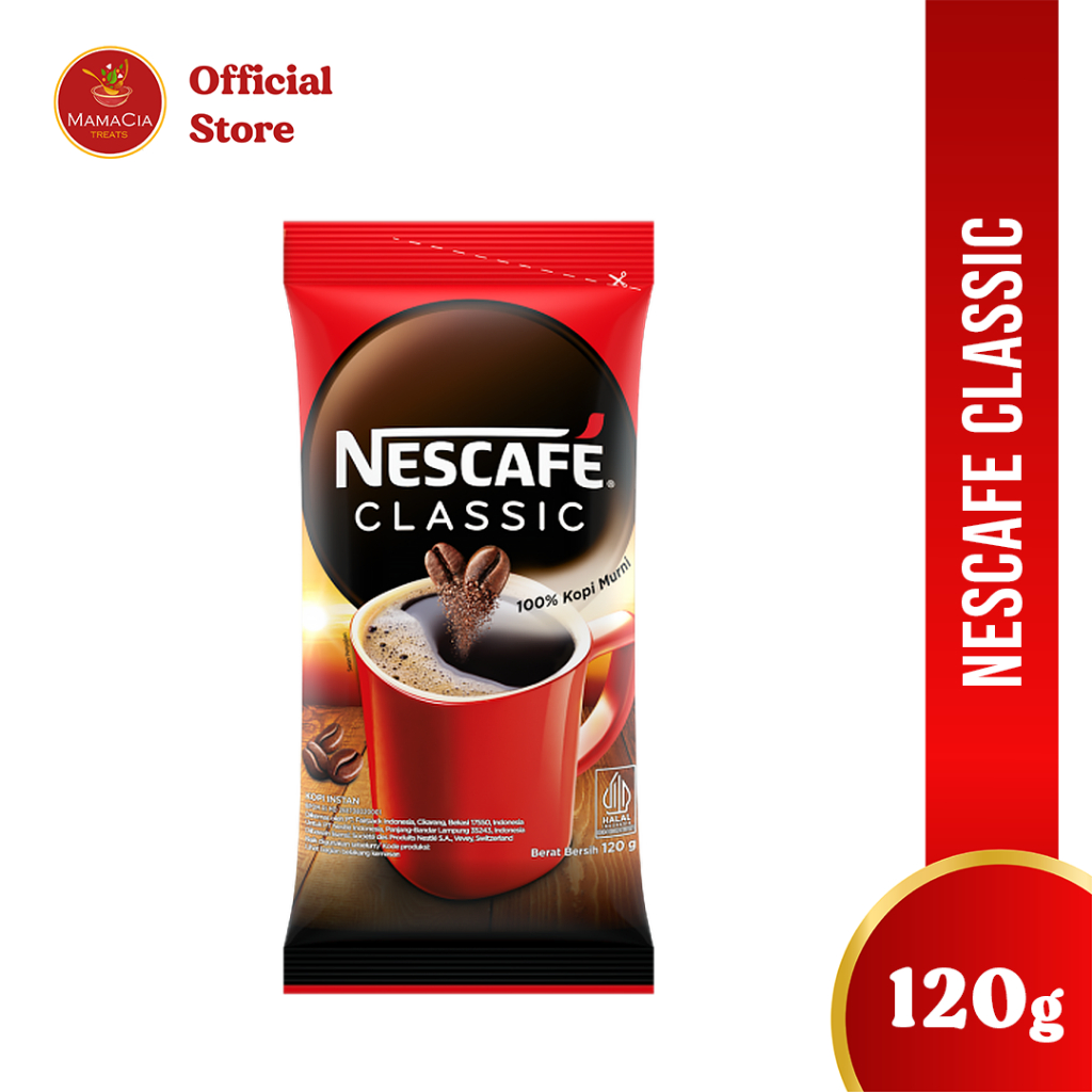 Jual Nescafe Classic 120 gr Kopi Instan Nescafe | Shopee Indonesia