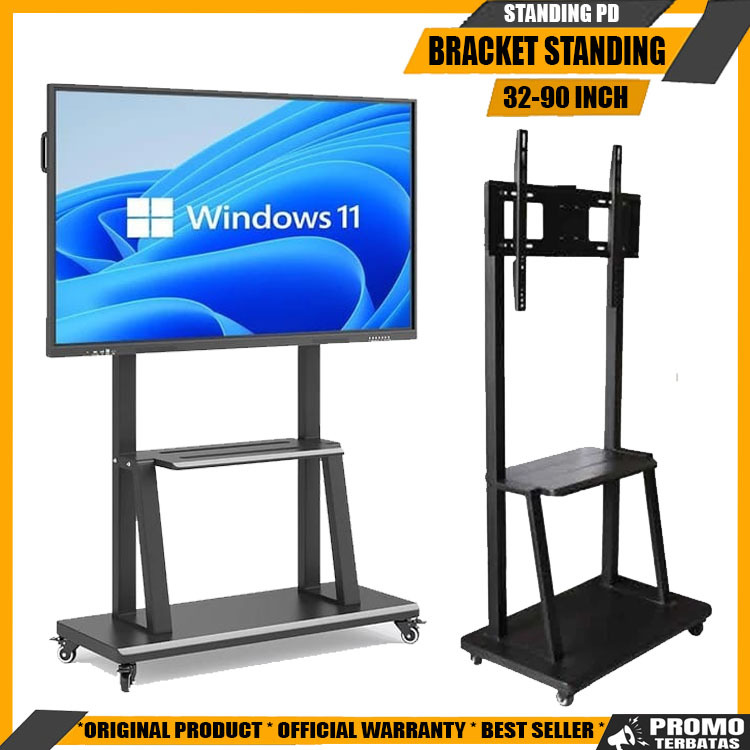 Jual Bracket Standing TV LED 32 43 50 55 65 70 75 INCH | Shopee Indonesia