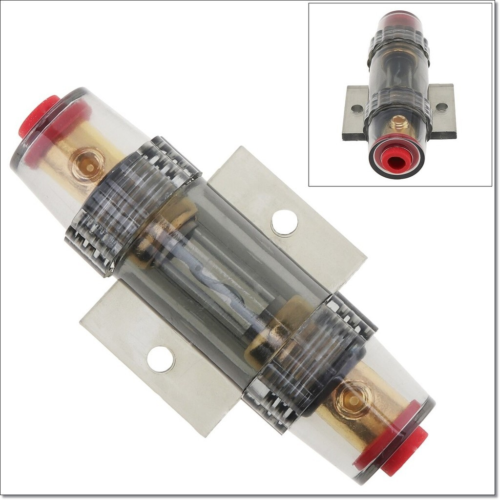 Jual Sekring Tabung Fuse 60 Ampere Holder Single Fuse Sekring Power ...