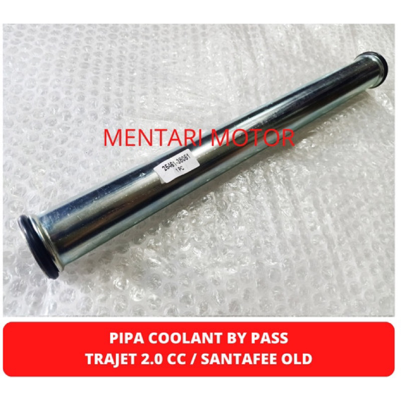 Jual Pipa Bypass water pump coolant Hyundai Trajet 2.0 santa fe old ...
