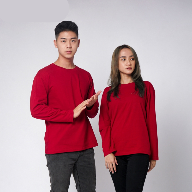 Jual Kaos Polos Lengan Panjang Catton Combed Premium - Kaos Pria Polos ... Jual Kaos Polos Lengan Panjang Catton Combed Premium - Kaos Pria Polos ...