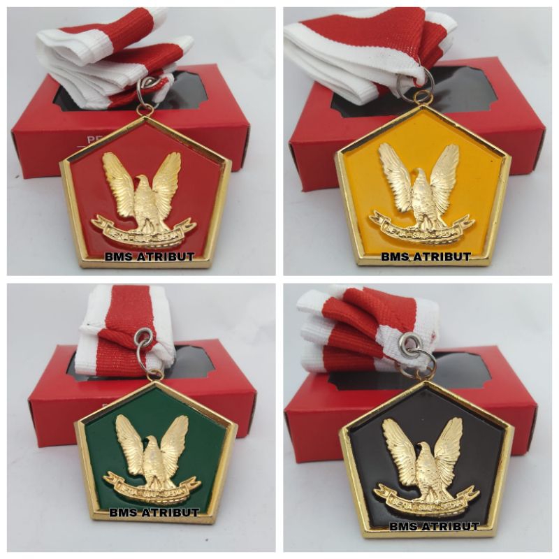 Jual MEDALI PRAMUKA GARUDA PENGGALANG/PENEGAK/SIAGA/PANDEGA COR PREMIUM ...