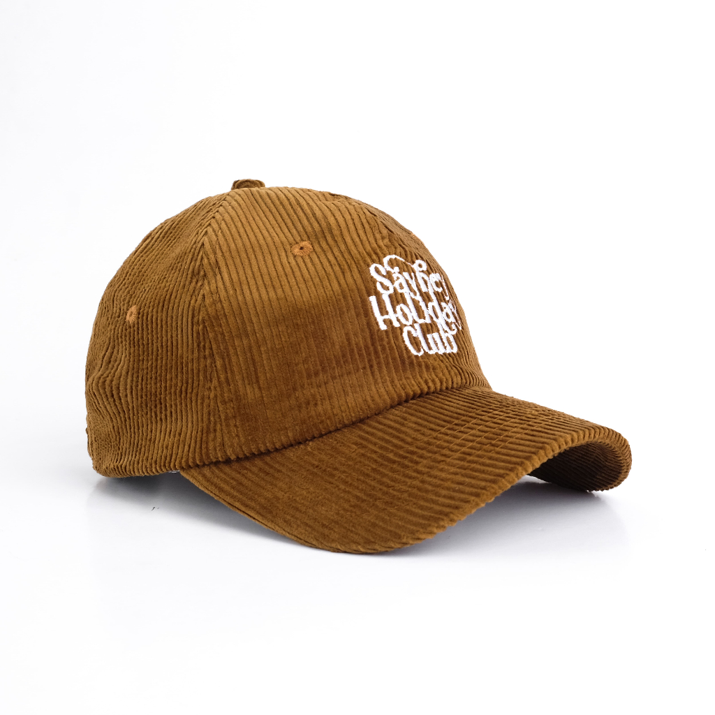 Jual Sayhey Holidayclub - Logo Serif Caps (Caramel) | Topi Lidah Pendek ...