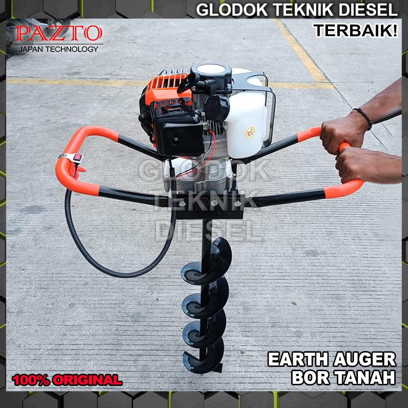 Jual MESIN BOR TANAH BIOPORI / EARTH AUGER / PENGGALI LOBANG POHON ...
