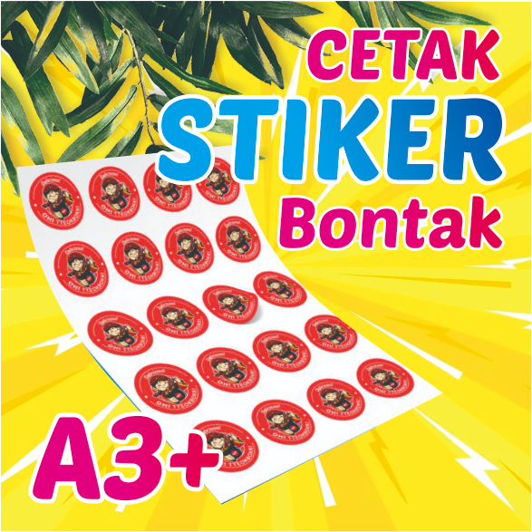 Jual Stiker Bontak Lembaran | Shopee Indonesia