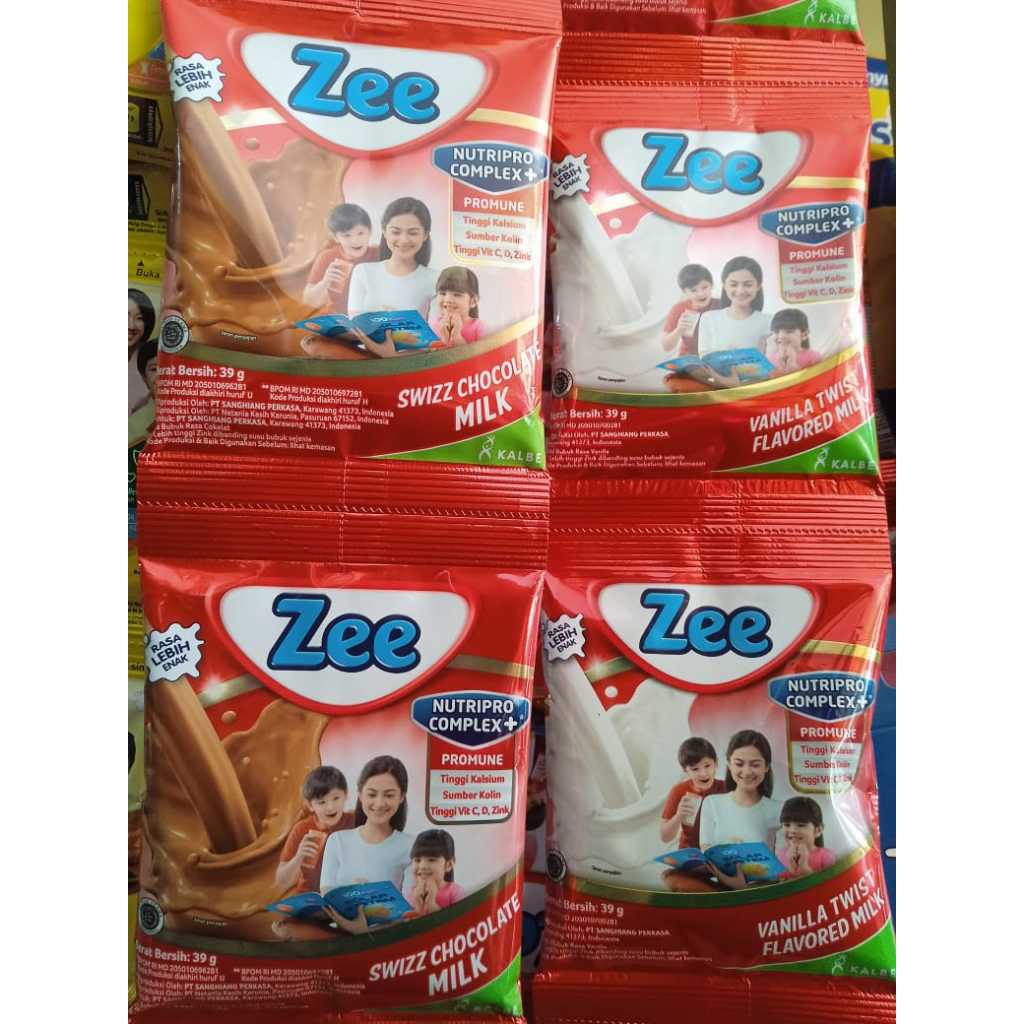 Jual SUSU ZEE PER 1 SACHET | Shopee Indonesia