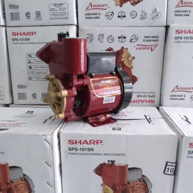 Jual Pompa Air Listrik SHARP SPS - 101SN | Shopee Indonesia