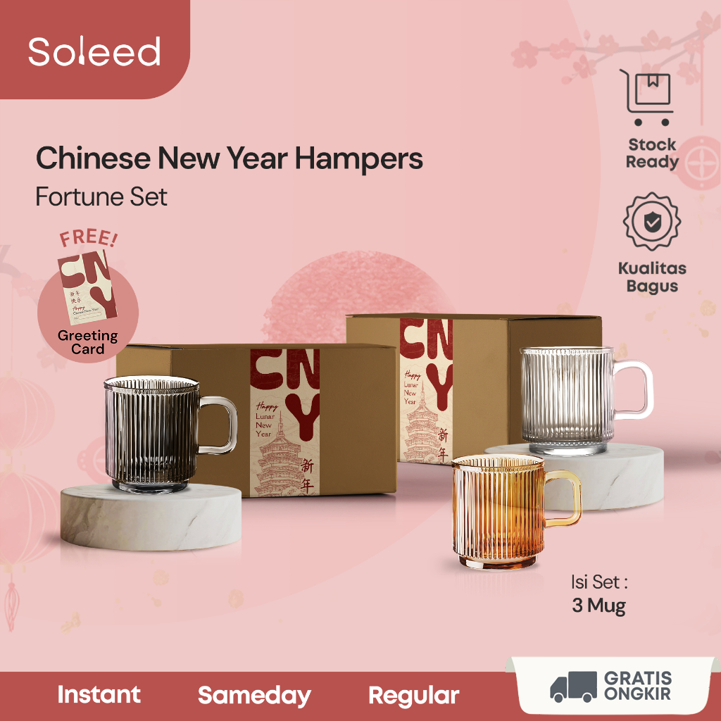 Jual Bingkisan Hampers Imlek Parcel Chinese New Year | Fortune Set 3 ...