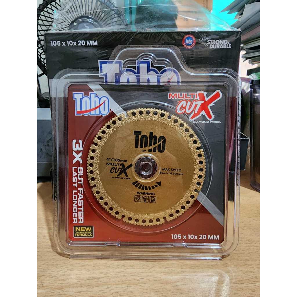 Jual TOHO MULTI CUT Mata Cutting Multi Diamond Wheel Blade Turbo ...
