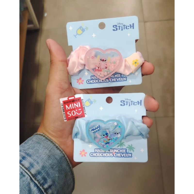 Jual MINISO 🆕 Karet Rambut Shaky Hair Scrunchie LILO & STITCH ...