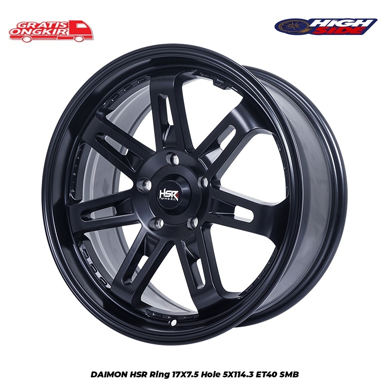 Jual Velg Hsr Daimon R17 Mobil Ertiga, Xl7, Livina New, Brv, Civic ...