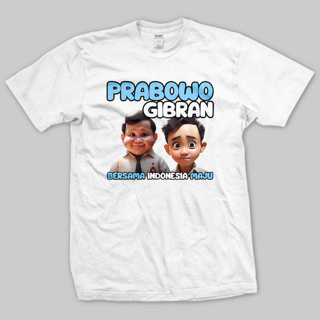 Jual Kaos Prabowo Gibran Capres 02 - Baju Gemoy Prabowo Subianto Tim ...